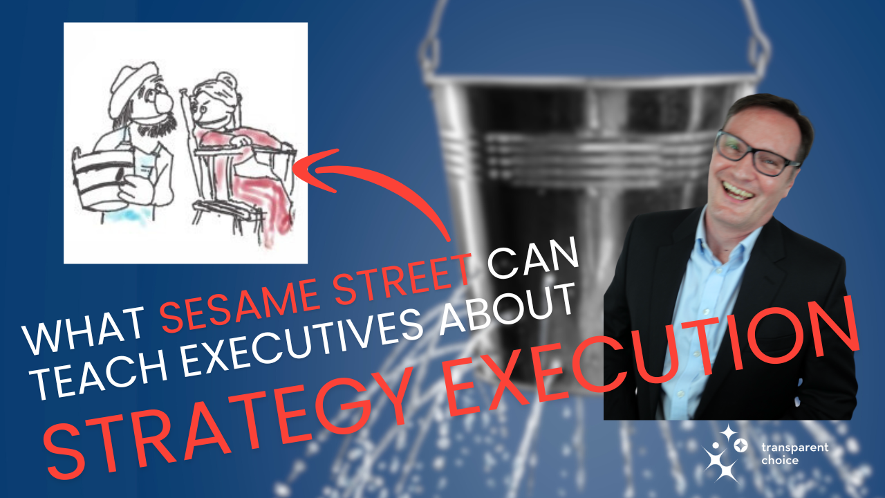 Strategy Execution and Sesame Street